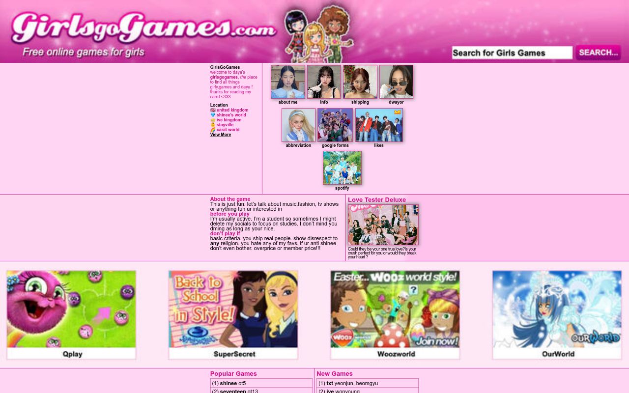 Girlsgogames